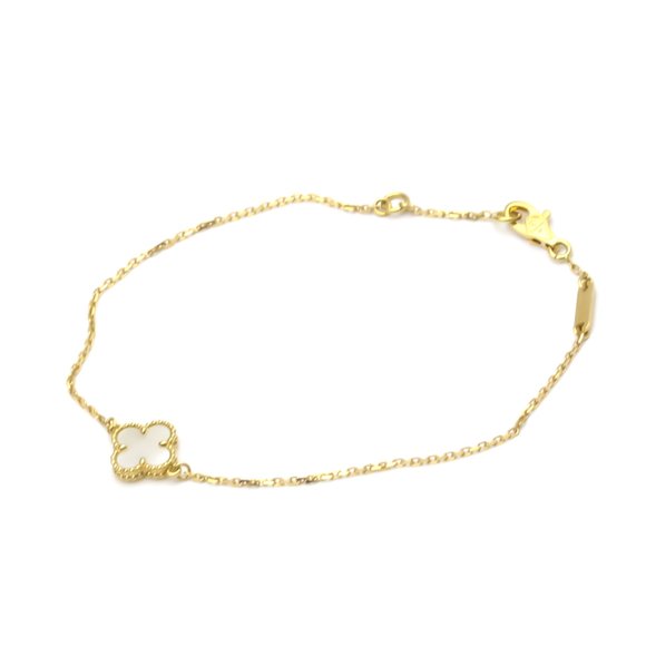 OTHERS | Jewelry | Van Cleef Arpels Sweet Alhambra Mop Yellow Gold ...